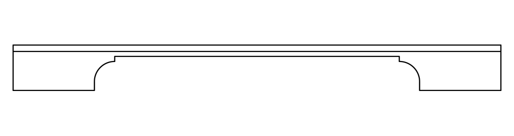 Bracket Feet & Toe Kick Cutouts - Keystone Wood Specialties