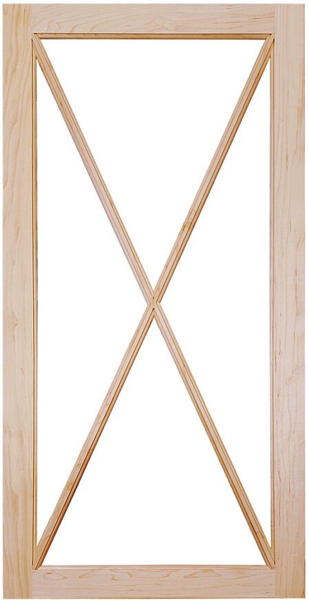 New X Design Mullion Cabinet Doors - Keystone Wood Specialties